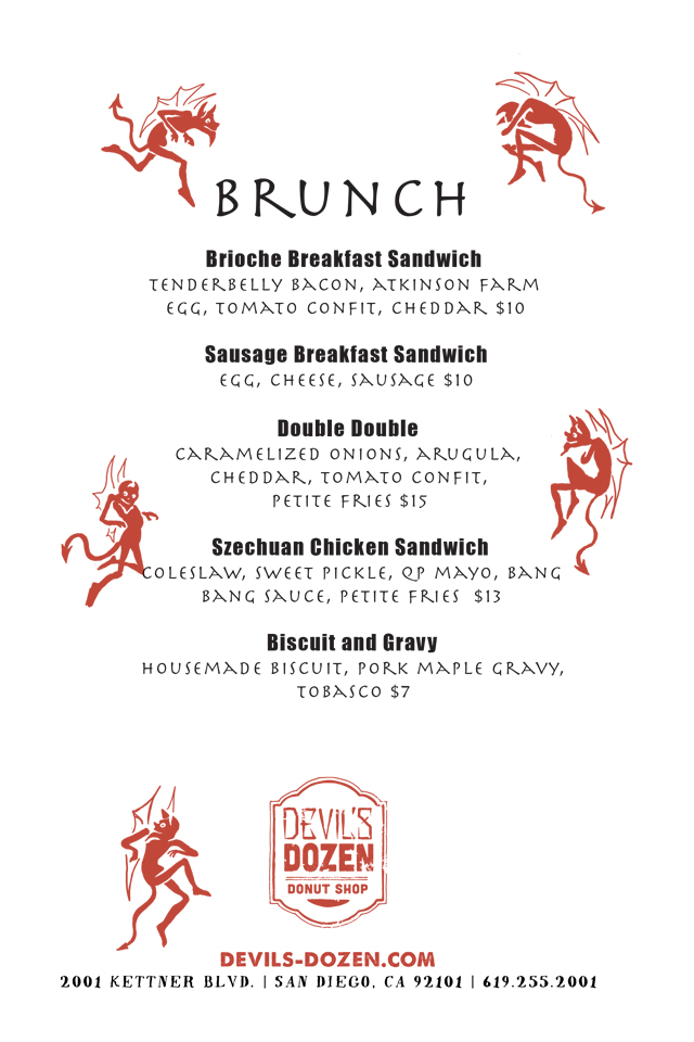 Devil's Dozen - San Diego Doughnut Shop Little Italy, San Diego | Craft ...